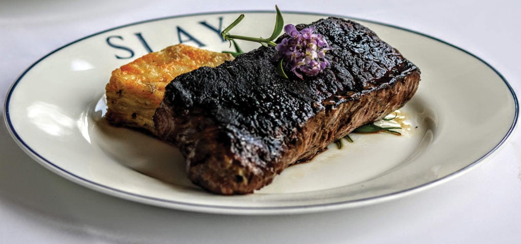 Savoring the Elegant and Edible Charms of the New Slay Steak + Fish ...