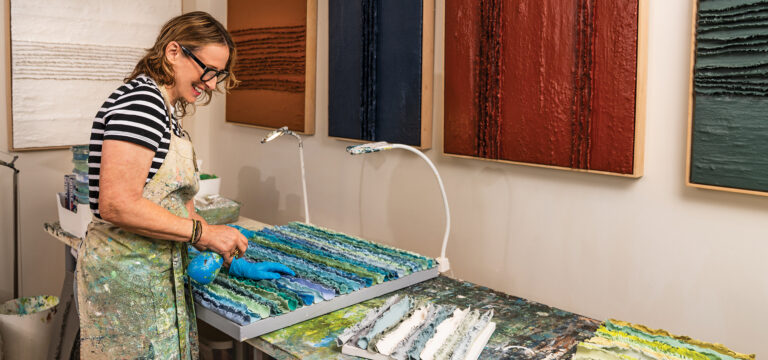 Diana Flynn Creates Dimensional Textile Works Shaped by Movement ...